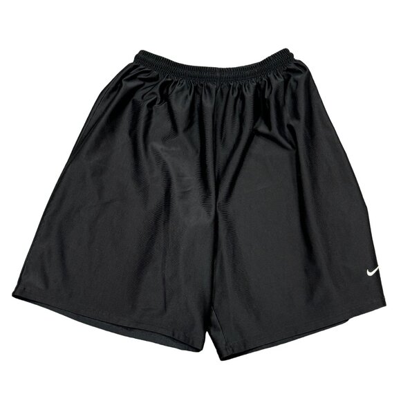 Nike | Shorts | Nike Mens Black Athletic Shorts Drawstring Elastic ...